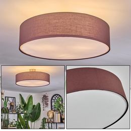 hofstein Foggia Deckenleuchte 50 cm Nickel-Matt, 3-flammig