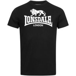 Lonsdale Shirt 'St. Erney' male Black size 4XL