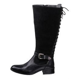 sheego by Joe Browns sheego Gro&szlig;e Gr&ouml;&szlig;en Schn&uuml;rstiefel mit Schn&uuml;rung hinten, schwarz, Gr&ouml;&szlig;e 40 - Damen