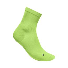 Bauerfeind Sports Run Ultralight Mid Cut Socks Bekleidung Herren gr&uuml;n L