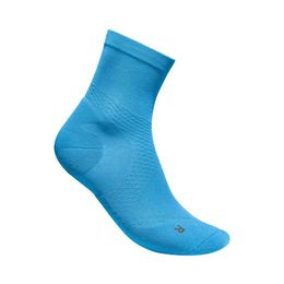 Bauerfeind Sports Run Ultralight Mid Cut Socks Bekleidung Damen blau L