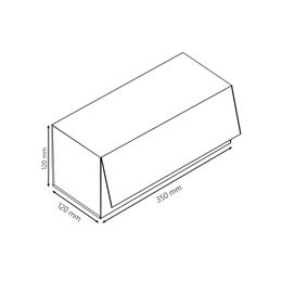 Magnetbox - flachliegend, versch. Gr&ouml;&szlig;en, VE = 10 St&uuml;ck-013-1007MBL35