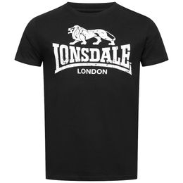 Lonsdale Shirt male Black size XXL