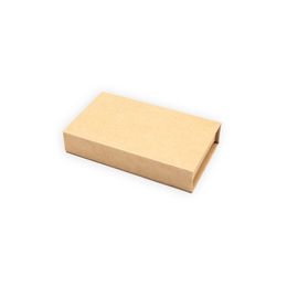 Magnetbox Gutscheinverpackung inkl. Inlay VE = 10 St&uuml;ck naturbraun