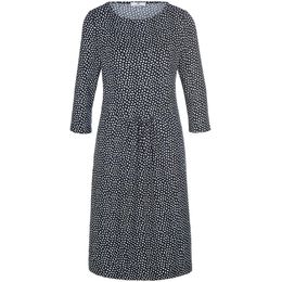 Peter Hahn - Jersey-Kleid mit 3/4-Arm, blau, Gr. 50 / XL
