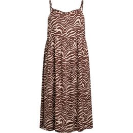 ZIZZI Kleid Damen Gr&ouml;&szlig;e 44 beige Winterkleid