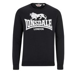 Lonsdale Sweatshirt 'Go Sport' Herren Gr&ouml;&szlig;e XS schwarz / wei&szlig;