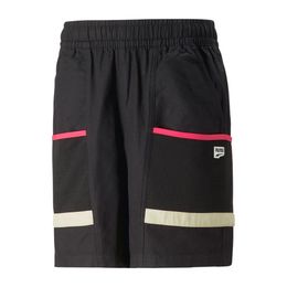 Puma Shorts 'Downtown' Herren Gr&ouml;&szlig;e 38 creme / pink / schwarz