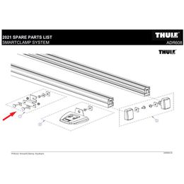 Thule Adapter-Haltesatz passend zu Smart Camp System Ducato - Ersatzteile Fahrzeug