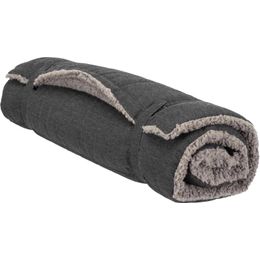 Jollypaw Reisedecke Bendson 100&times;65 cm dunkelgrau - Hundezubeh&ouml;r