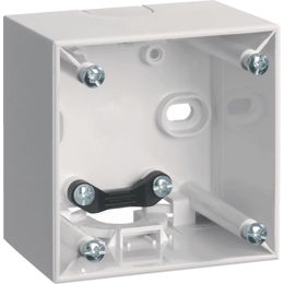 Berker Aufbaugehäuse hoch AP Integro Flow/Pure Polarweiß glänzend - Schalter, Taster & Rahmen