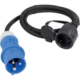 CEE-Adapterleitung 3-polig auf Schutzkontakt-Kupplung 1,5 m - CEE-Stecker & -Adapter von as-Schwabe