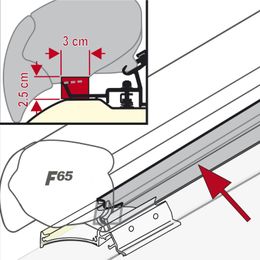 Fiamma Regendichtung Kit Rain Guard F65 / F65 S 450 - Markisenabdichtung