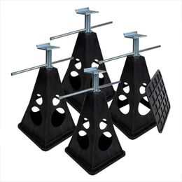 ProPlus Stützbock-Set 4 teilig 750 kg - Stützen & Stützplatten