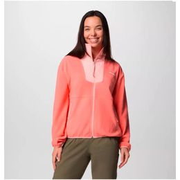 Columbia Sequoia Grove Damen Fleecejacke melon L - Damenjacken