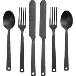 Barebones Besteckset 6 teilig Matt - Campingbesteck