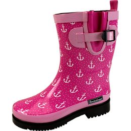 Bockstiegel Marleen Damen Gummistiefel fuchsia pink 39 - Damenschuhe