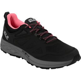 Jack Wolfskin Athletic Hiker Texapore Low Damenschuhe schwarz 36 - Damenschuhe