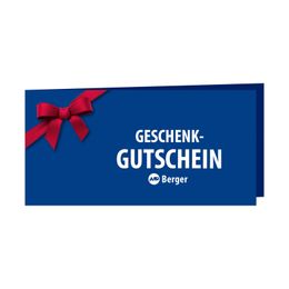 35,- Euro Berger Geschenkgutschein - Berger