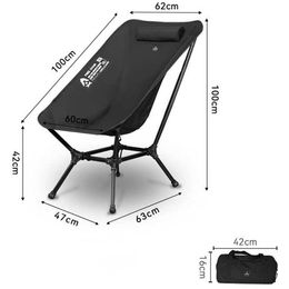 BusBoxx Defthike faltbarer Campingstuhl Free Lounge Chair Schwarz - Klappst&uuml;hle