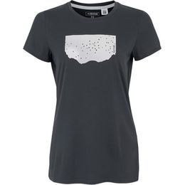 Regatta Fingal Stretch Damen T-Shirt dunkelgrau 36 - Damenshirts, -blusen & -pullover
