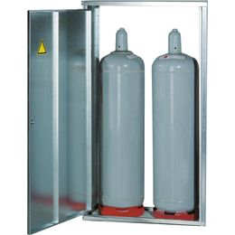 GOK Flaschenschrank f&uuml;r 2 Gasflaschen 33 kg - Gask&auml;sten & Befestigungen