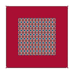 Bent verbindbarer Teppich Zip Carpet 250 x 250 cm Oriental red - Vorzeltteppich & Zeltboden