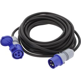 Berger CEE Verbindungsleitung CEE-Stecker und CEE-Kupplung 10 m - CEE-Kabel