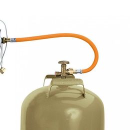 GOK Hochdruck-Schlauch 75 cm / G. 12 f&uuml;r Gasflasche und Regler (KLF) f&uuml;r DE / AT / PL - Hochdruckschl&auml;uche