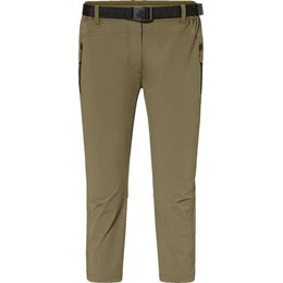 Mountain Guide Conny III Damen Caprihose olive 46 - Damenhosen, -r&ouml;cke & -kleider