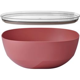 Mepal Silueta Servierschale mit Deckel 5000 ml Vivid mauve - Sch&uuml;sseln & Schalen