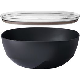 Mepal Silueta Servierschale mit Deckel 5000 ml Nordic black - Sch&uuml;sseln & Schalen