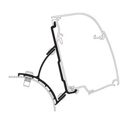 Thule Adapter T 4200 VW T5/T6 Minivan Reimo Multi Rail L - Markisenadapter