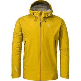 Sch&ouml;ffel Sch&ouml;ffel 2.5L 3D Vistdal wasserdichte & atmungsaktive Herren-Wanderjacke gelb 48 - Herrenjacken