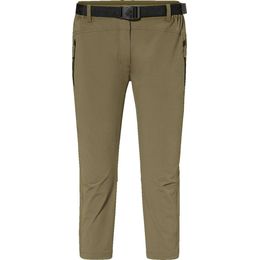Mountain Guide Conny III Damen Caprihose olive 44 - Damenhosen, -r&ouml;cke & -kleider