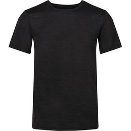 Regatta Fingal Edition Marl Herren T-Shirt schwarz M - Herrenshirts, -hemden & -pullover
