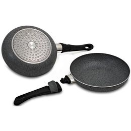 Beaver Brand Pfanne Artepetra mit Lock-On Griff &Oslash; 24 cm - Camping Pfannen & Woks