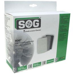SOG Typ 320S Saneo Hochleistungsl&uuml;fter T&uuml;rvariante schwarz - Toilettenentl&uuml;ftungen & Zubeh&ouml;r