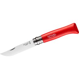Opinel N°08 Taschenmesser Klingenlänge 8,5 cm rot - Campingbesteck