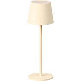 Easy Akku-Tischleuchte Roxi sandbeige - Tischleuchten