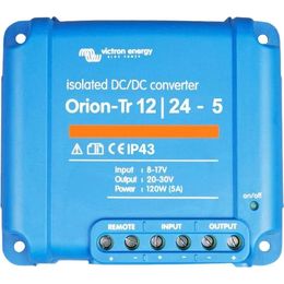 VICTRON ENERGY Orion Tr DC / DC Konverter 12 / 24 V 5 A 120 W isoliert - Wechselrichter & Spannungswandler