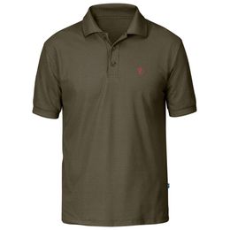 Fj&auml;llr&auml;ven Fj&auml;llr&auml;ven Crowley Pique Herren Polohemd olive M - Herrenshirts, -hemden & -pullover