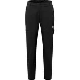 Jack Wolfskin Hikeout Zip Off Damen Hose schwarz 36 - Damenhosen, -röcke & -kleider