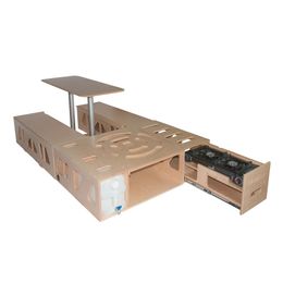 Moonbox Campingbox Special Edition (lackiert) Van/Bus TYP 124 - Ausbauboxen & Campingboxen