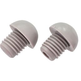 Berger Ersatz-Kunststoffkappen f&uuml;r St&uuml;hle im 2er Set grau 22 mm - Ersatzteile Berger Campingst&uuml;hle