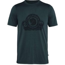 Fj&auml;llr&auml;ven Fj&auml;llr&auml;ven Abisko Wool Classic Herren T-Shirt dunkelblau M - Herrenshirts, -hemden & -pullover