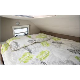 Berger Ready to go Bettdeckensystem 130/135x195/200 cm rechte Ecke creme - Decken