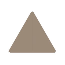 Bent Sonnensegel Zip-Protect Canvas Single mit Rei&szlig;verschluss-Abdeckklappen ocker - Pavillons & Tarps