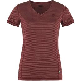 Fj&auml;llr&auml;ven Fj&auml;llr&auml;ven Abisko Cool Damen Funktionsshirt dunkelrot S - Damenshirts, -blusen & -pullover
