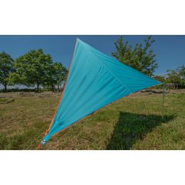 Bent Zip-Canvas Sonnensegel T&uuml;rkis - Pavillons & Tarps